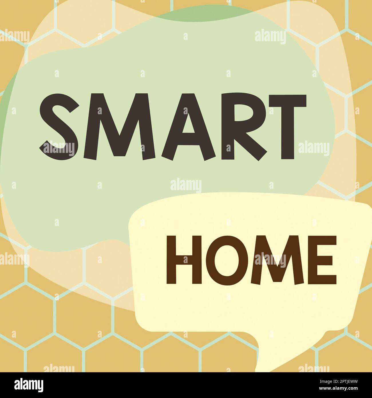 Conceptual caption Smart Home, Word Written on automation system ...