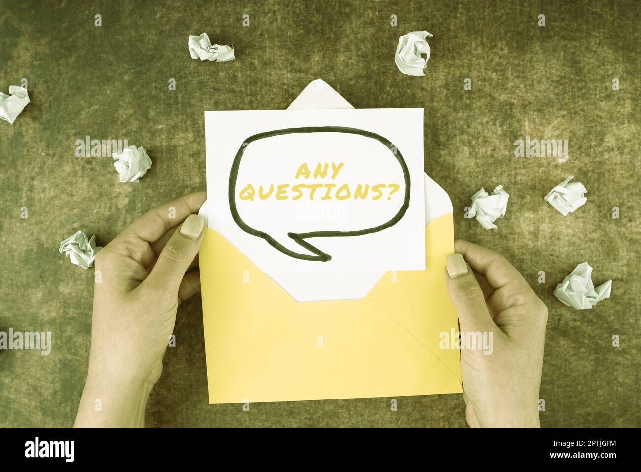 Inspiration showing sign Any Questions Question, Business approach ...