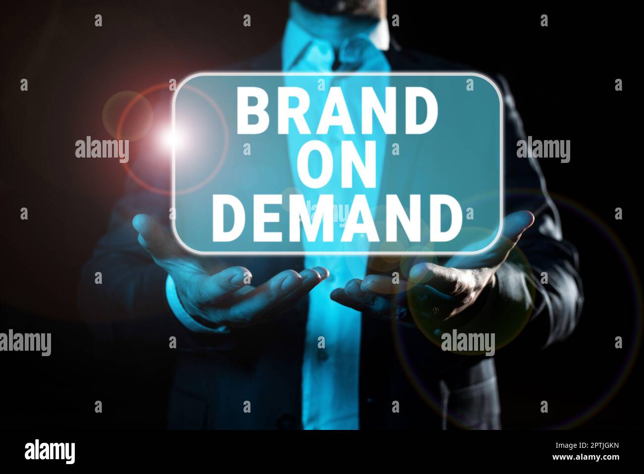 Text caption presenting Brand On Demand, Word Written on Intelligence ... Text caption presenting Brand On Demand, Word Written on Intelligence ...