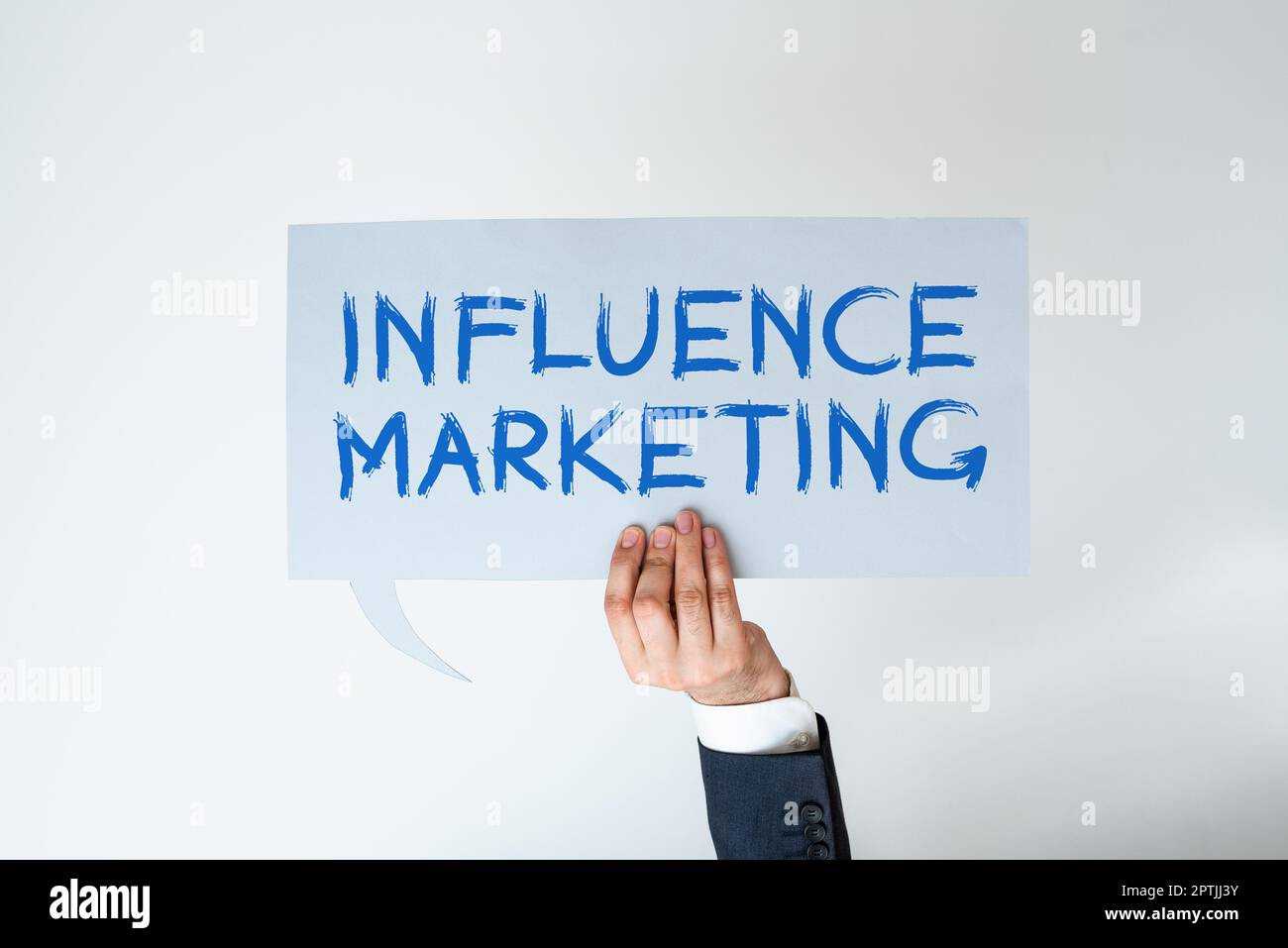 Writing displaying text Influence Marketing, Internet Concept form of ...
