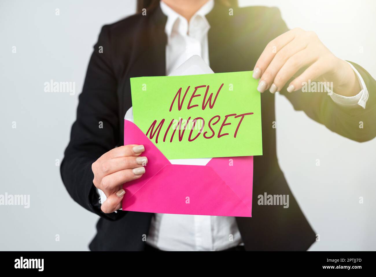 Inspiration showing sign New Mindset, Business showcase freshly madeup ...