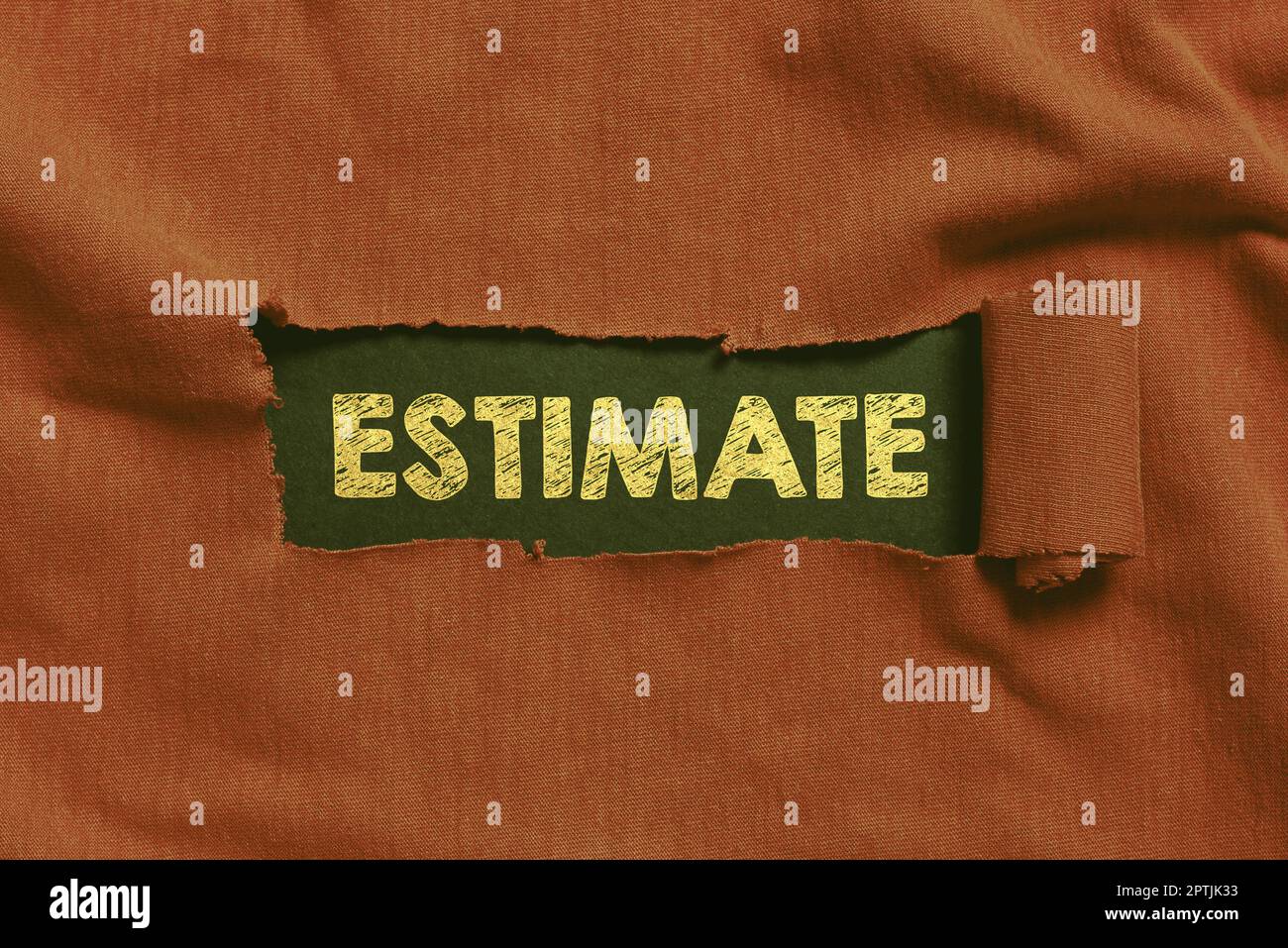 Conceptual display Estimate, Concept meaning calculate or assess ...