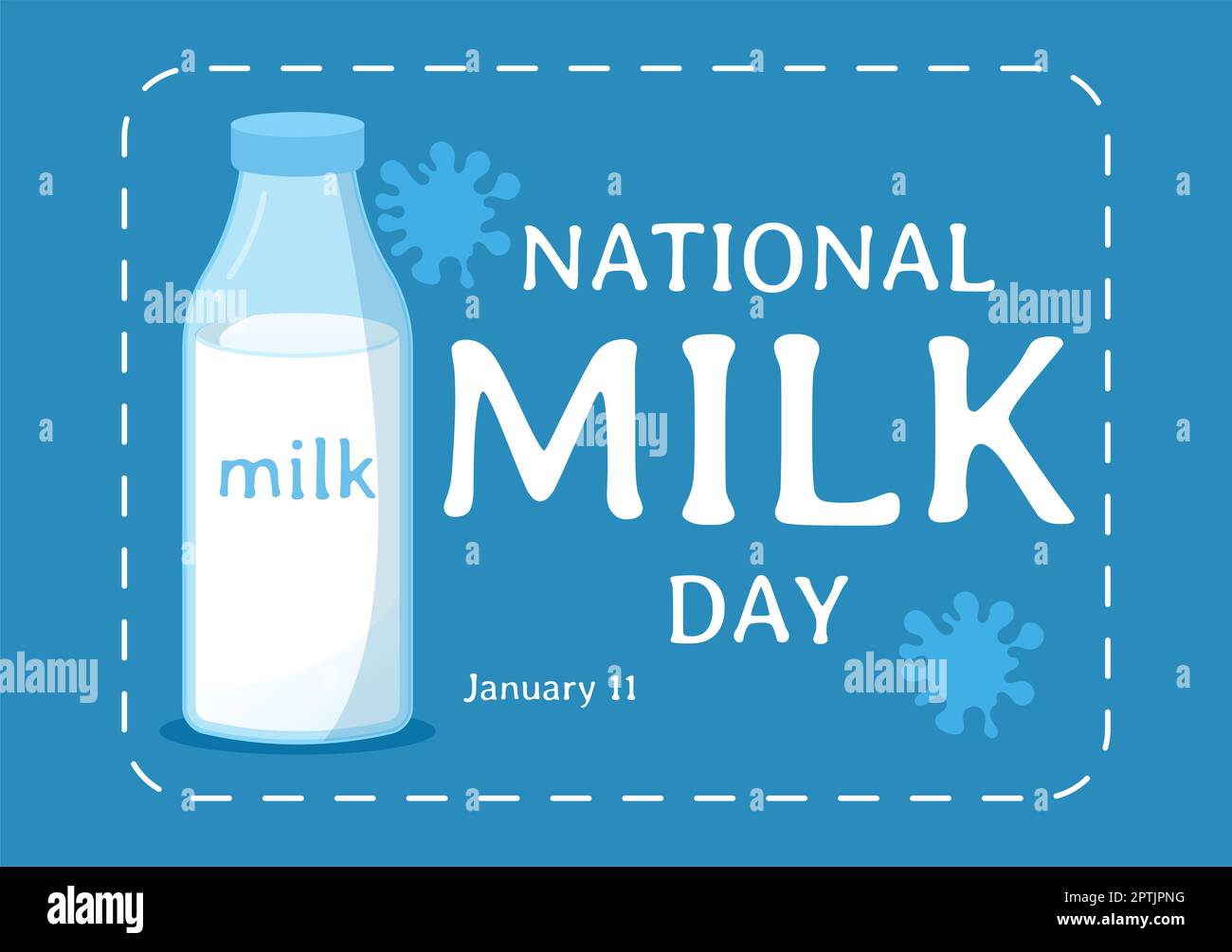 Happy Milk Day Celebration with Splash Drop in Smooth Wave of White ...