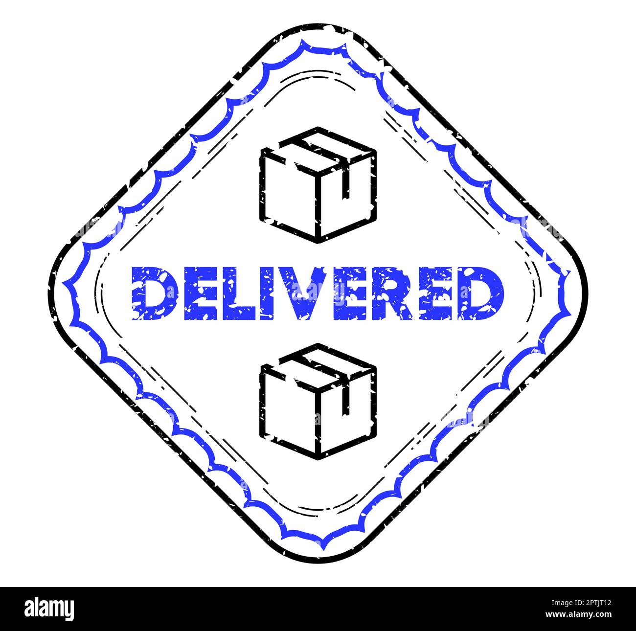 Damaged post box Stock Vector Images - Alamy