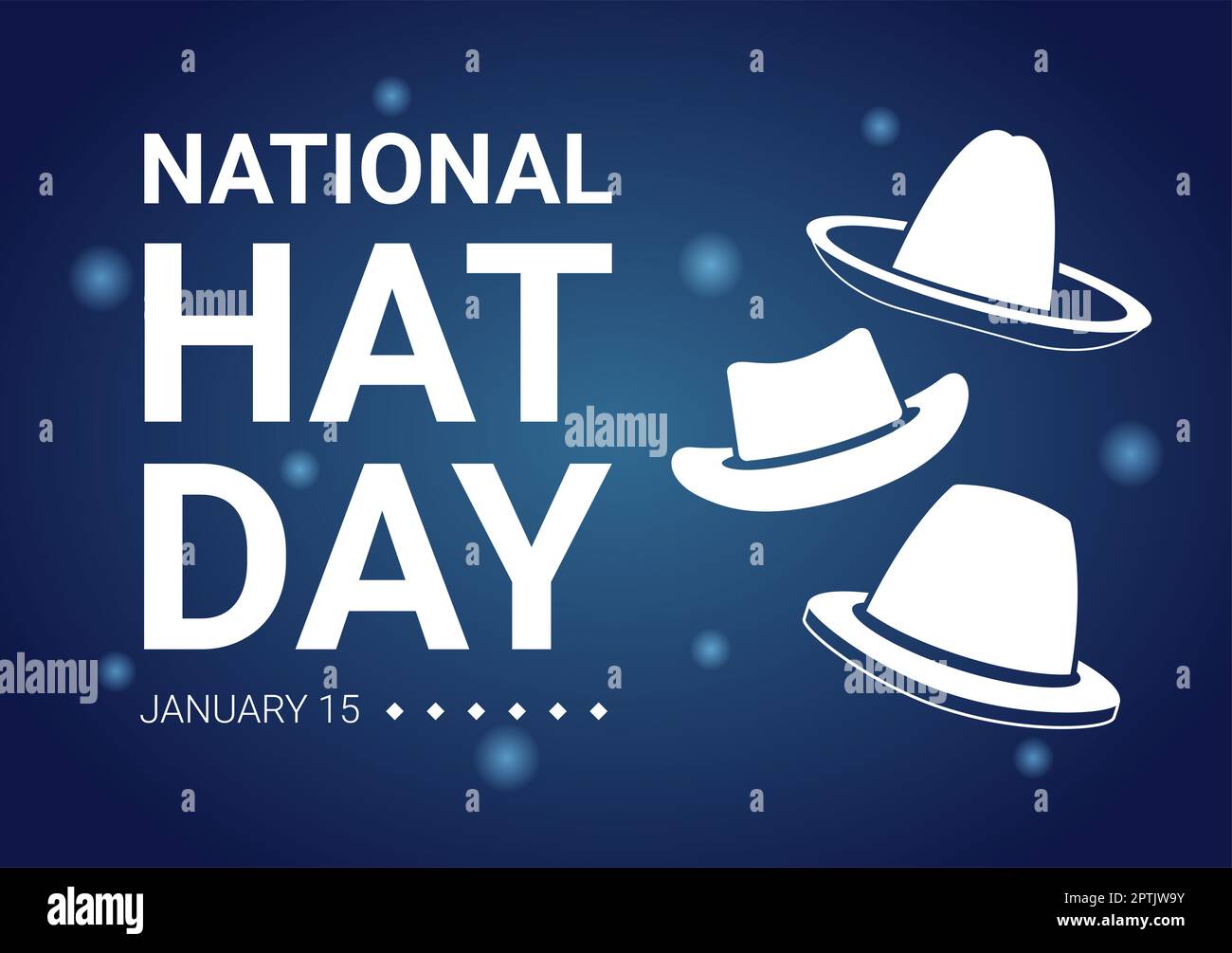National Hat Day Celebrated Each Year on January 15th with Fedora Hats ...