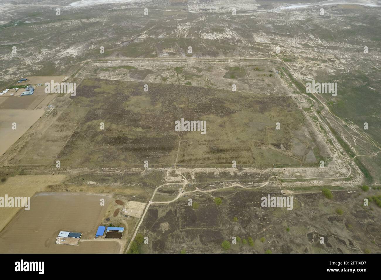 **CHINESE MAINLAND, HONG KONG, MACAU AND TAIWAN OUT** Aerial photo ...