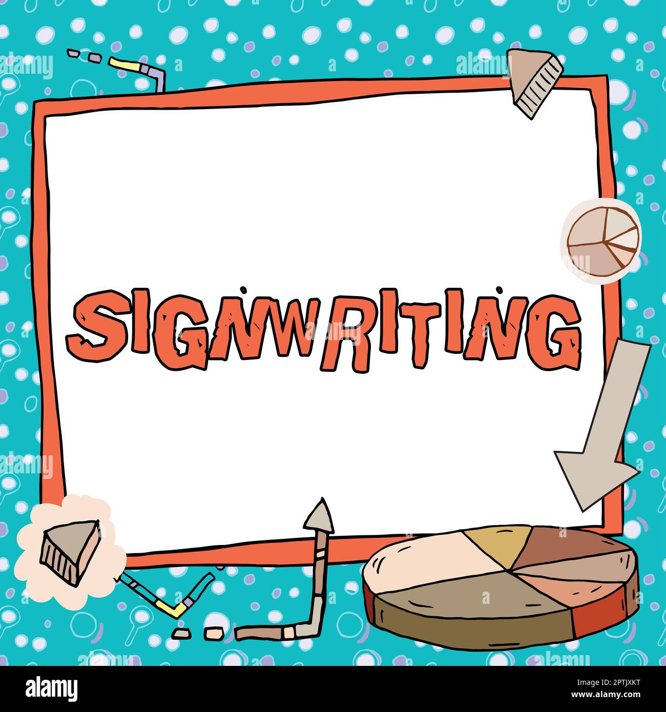Writing displaying text Signwriting, Word for any type of clear ...