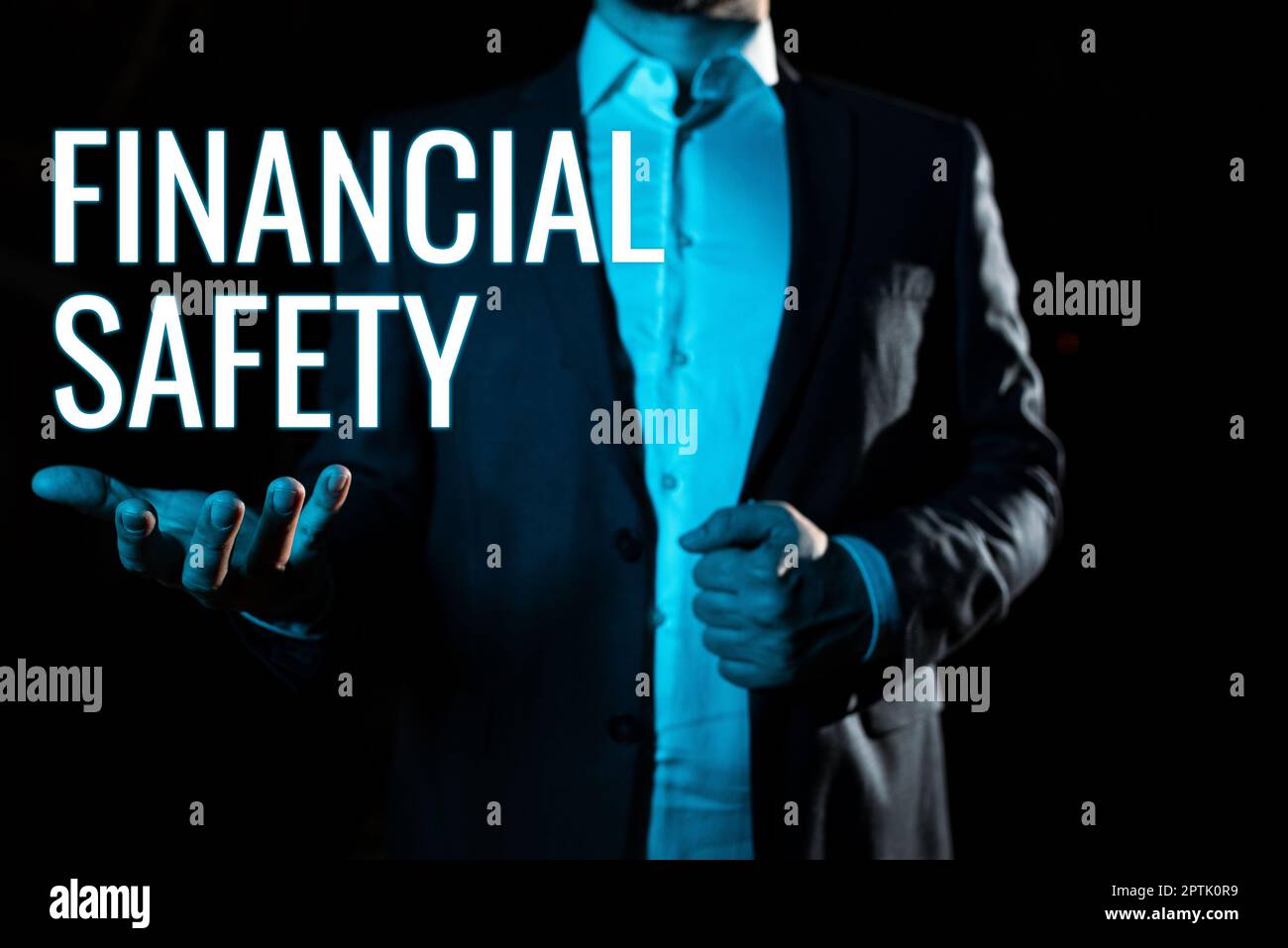 Writing displaying text Financial Safety, Word Written on enough money ...