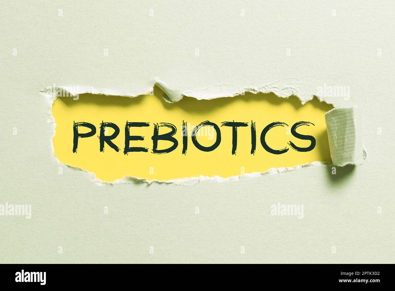 Text sign showing Prebiotics, Business approach the growth or ...