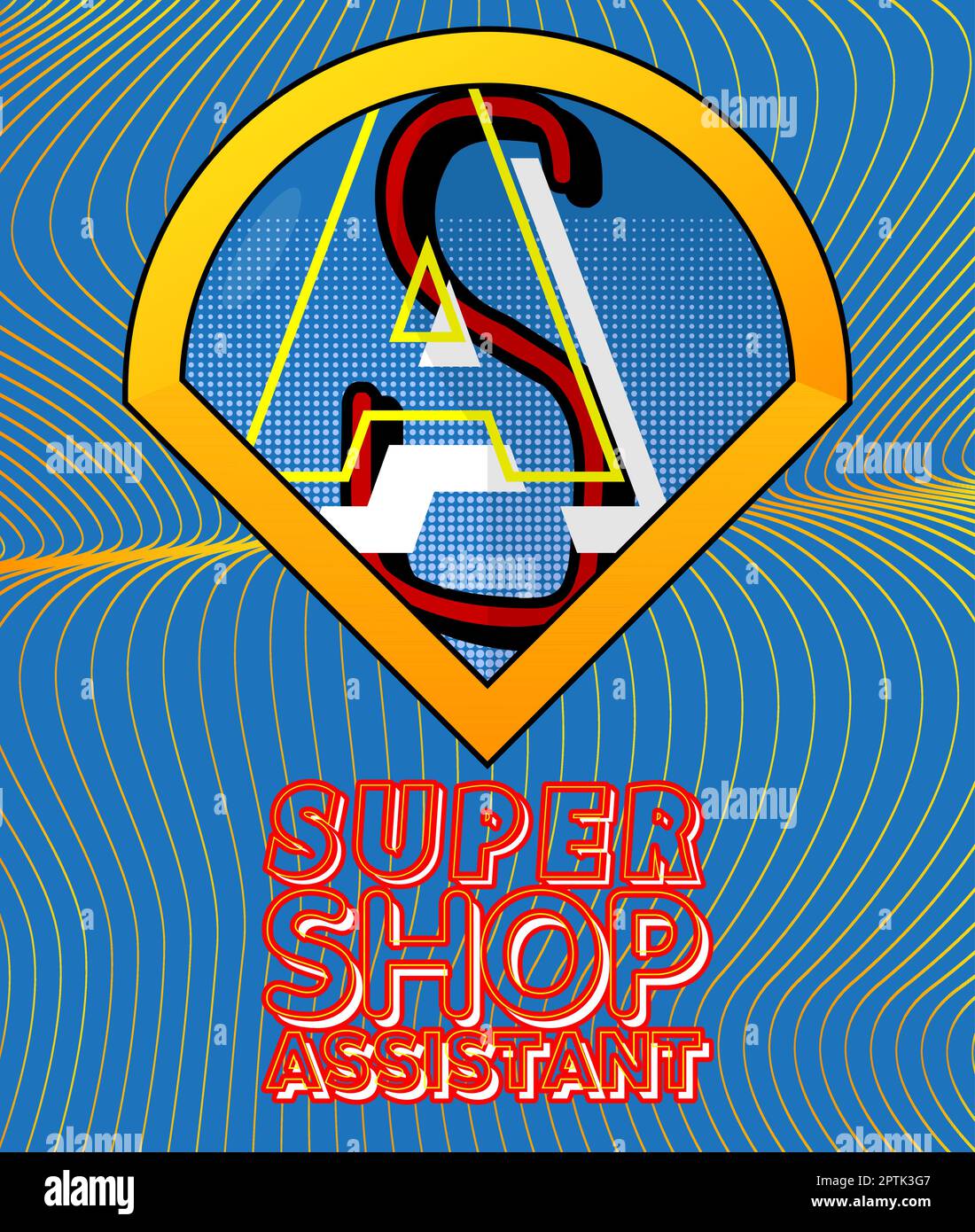 Grocery assistant Stock Vector Images - Alamy