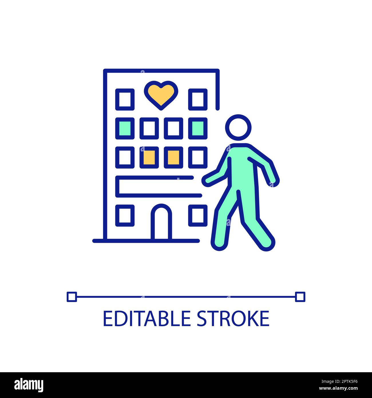 Patient satisfaction icon hi-res stock photography and images - Alamy