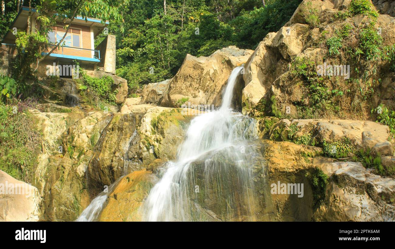 Natural Suhom Waterfall Aceh, Indonesia Stock Photo - Alamy