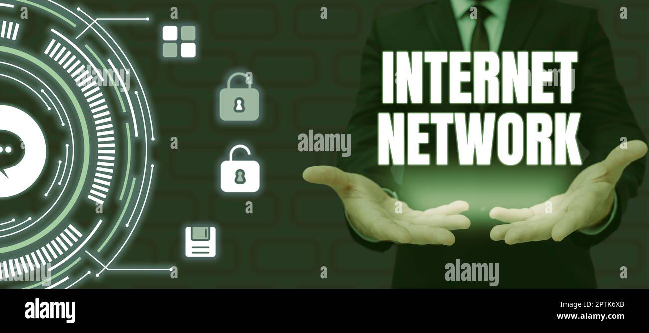 Inspiration showing sign Internet Network, Business idea connects ...