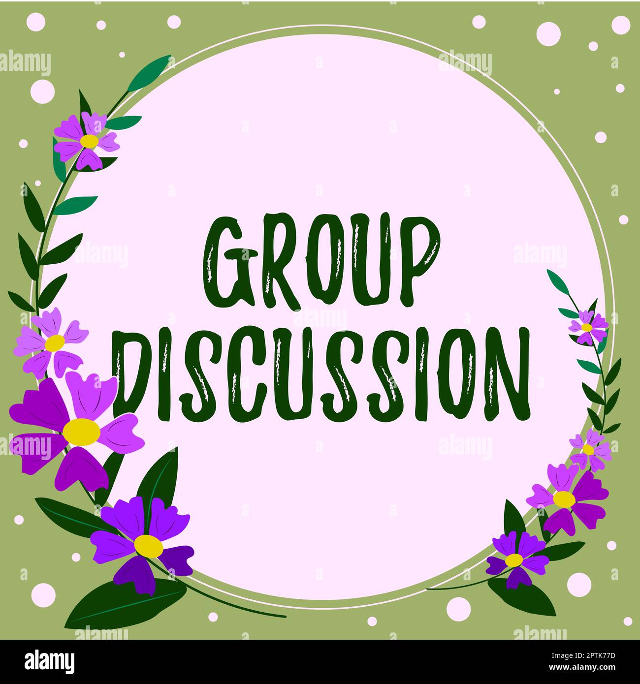 Conceptual display Group Discussion, Business idea gather either ...