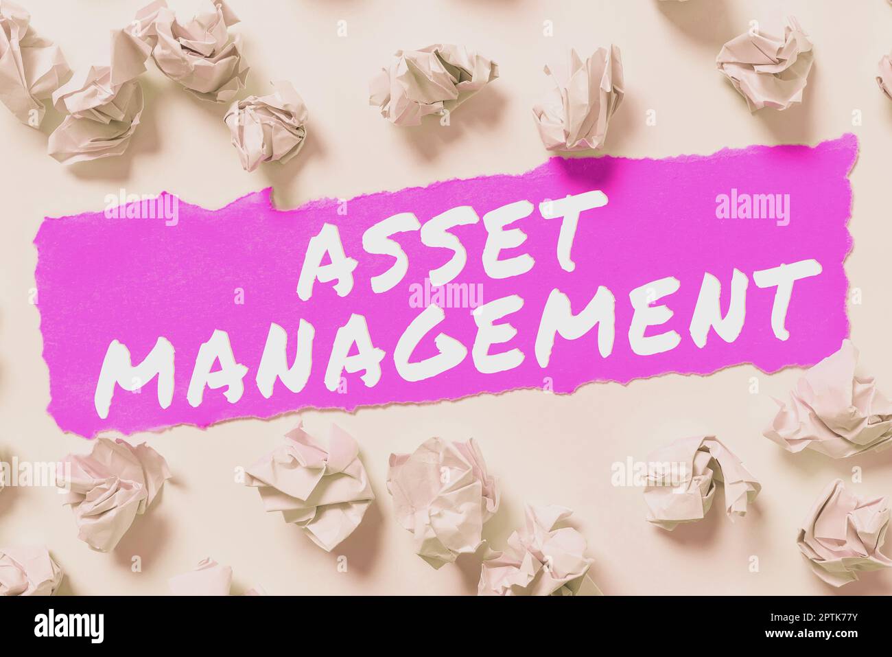 Conceptual display Asset Management, Business overview managed ...