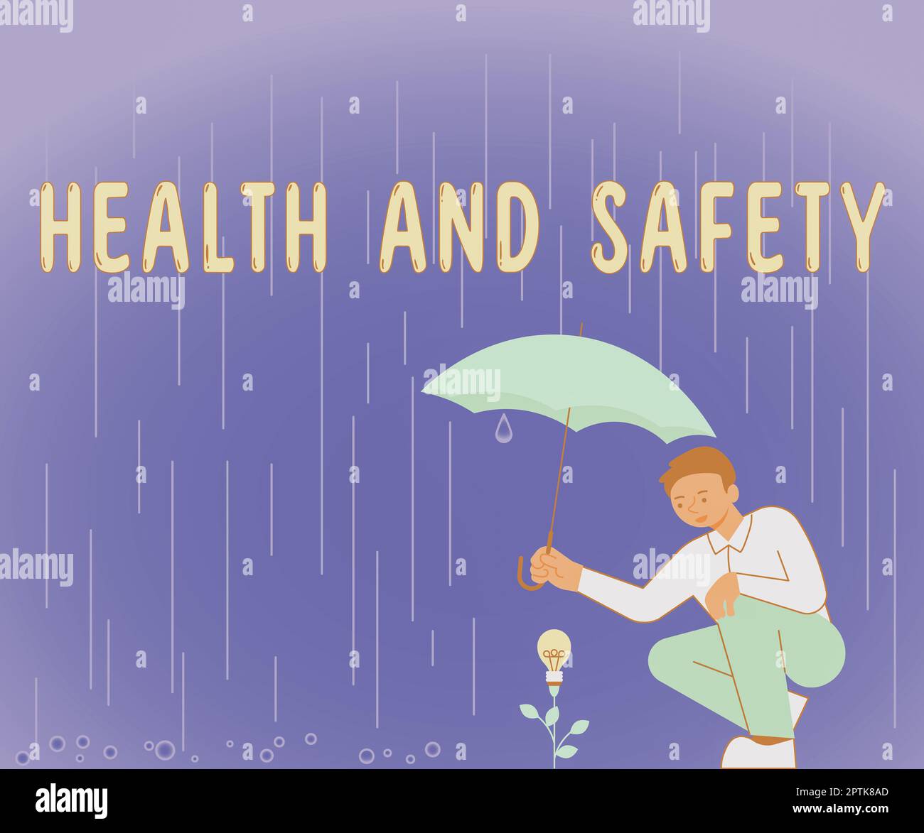 Sign displaying Health And Safety, Internet Concept Taking the ...