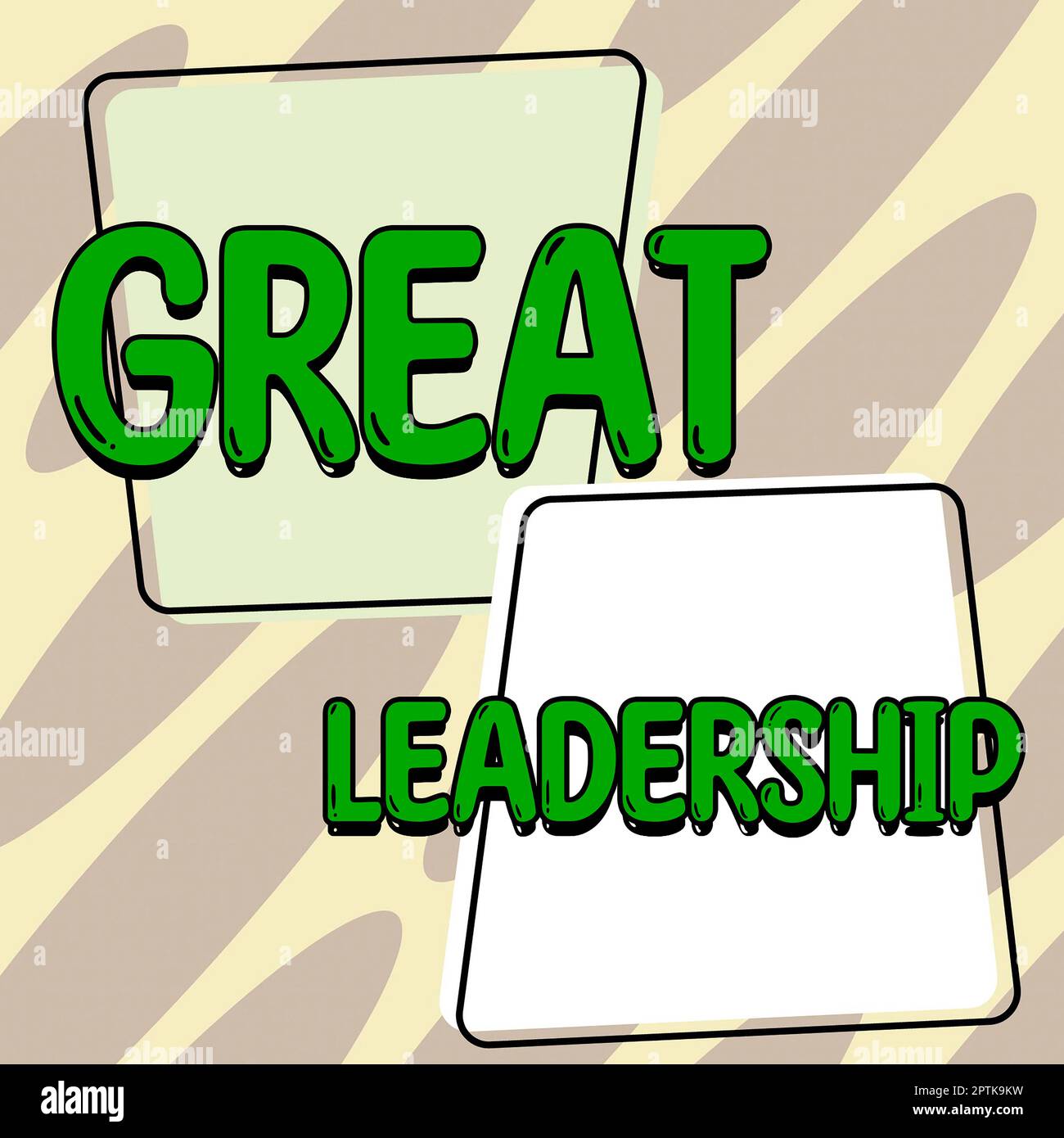 Hand writing sign Great Leadership, Word for motivating showing to act ...