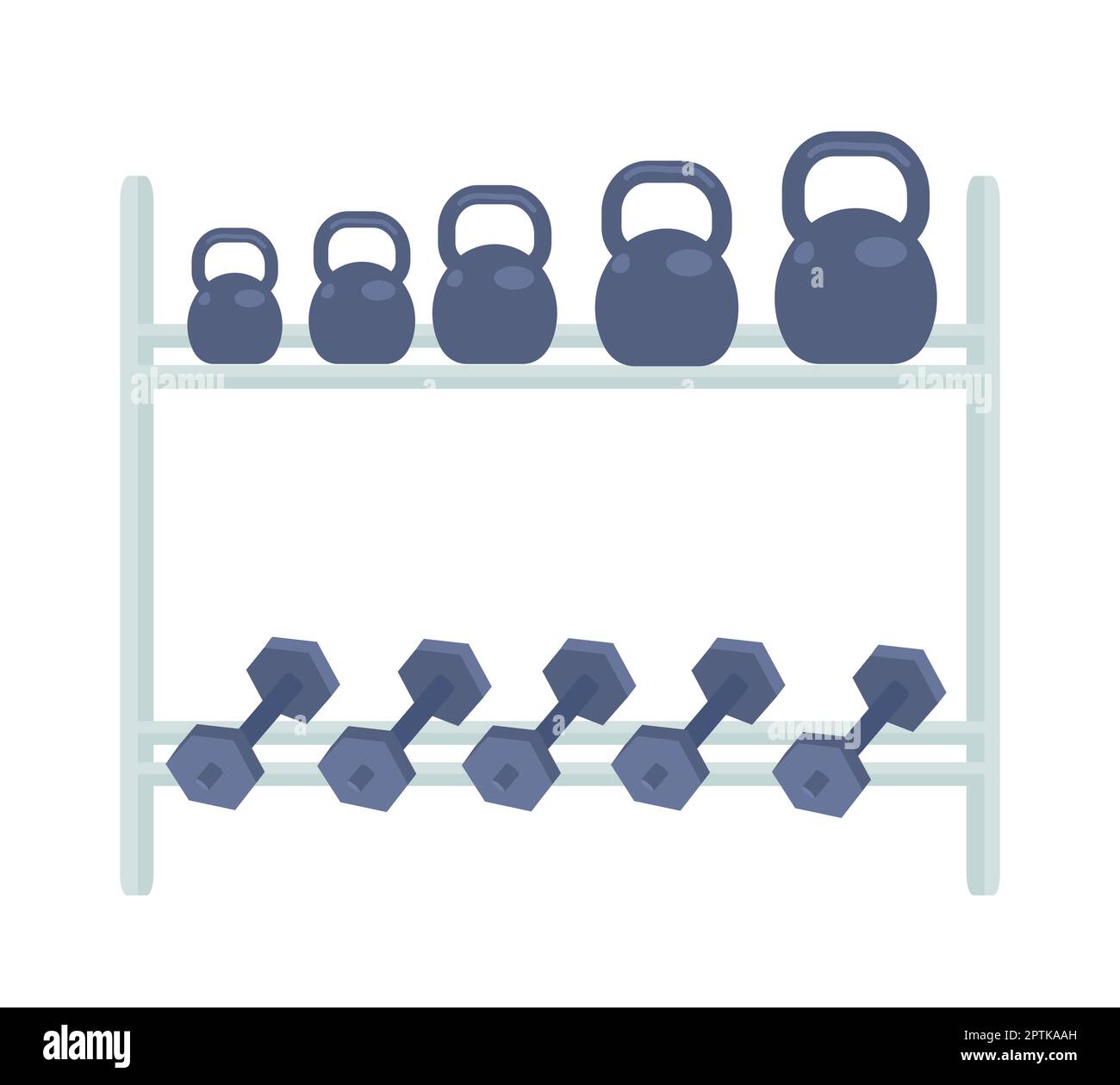 Dumbbell rack clipart hi-res stock photography and images - Alamy