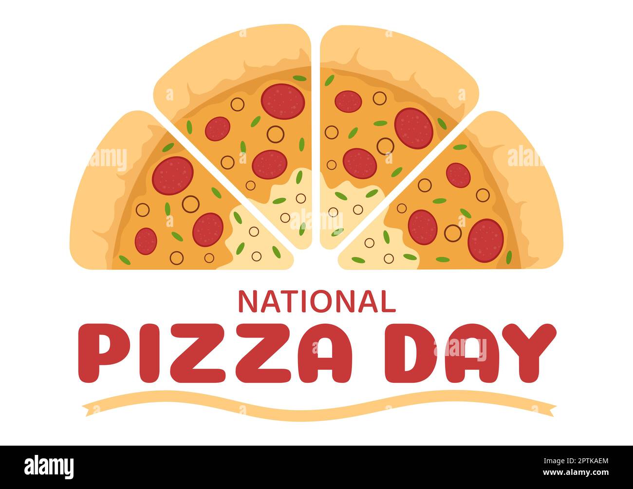 National Pizza Day on Celebration February 9 by Consuming Various Slice ...