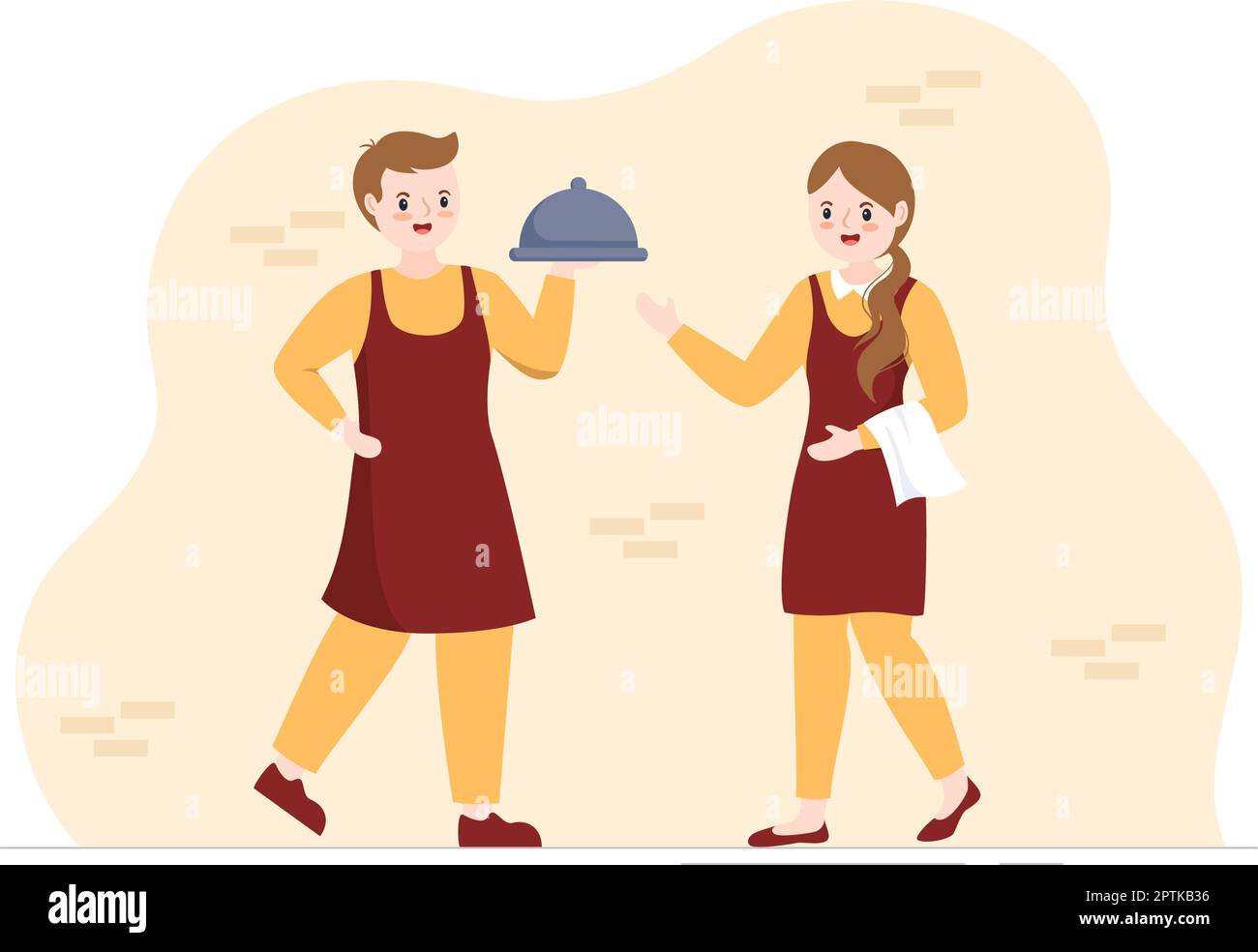 Italian Food Restaurant or Cafeteria with Chef Making Traditional ...