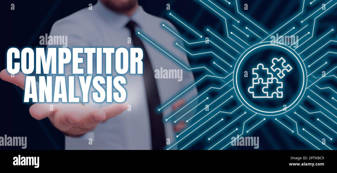 Conceptual display Competitor Analysis, Business idea Determine the ...