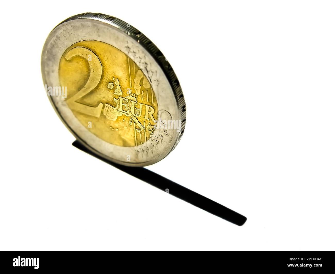 Small change, still life and closeup of euro coins Stock Photo - Alamy