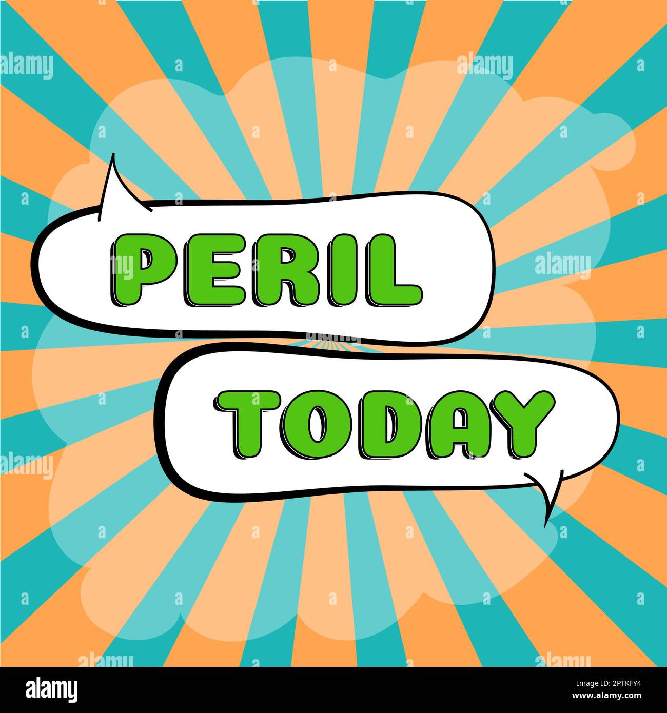 Hand writing sign Peril, Word for indicates something extremely ...