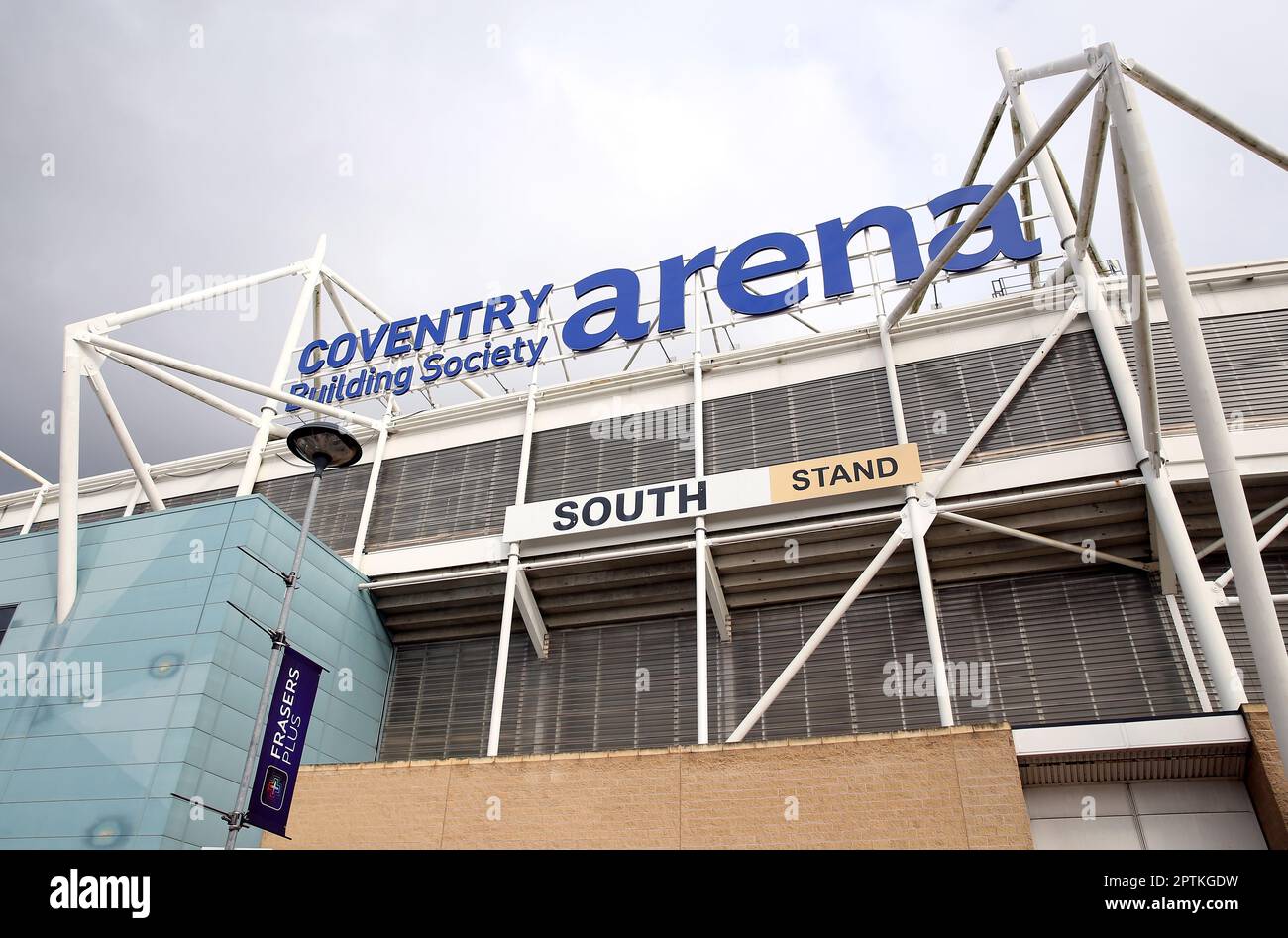 File photo dated 25-02-2023 of Coventry Building Society Arena ...