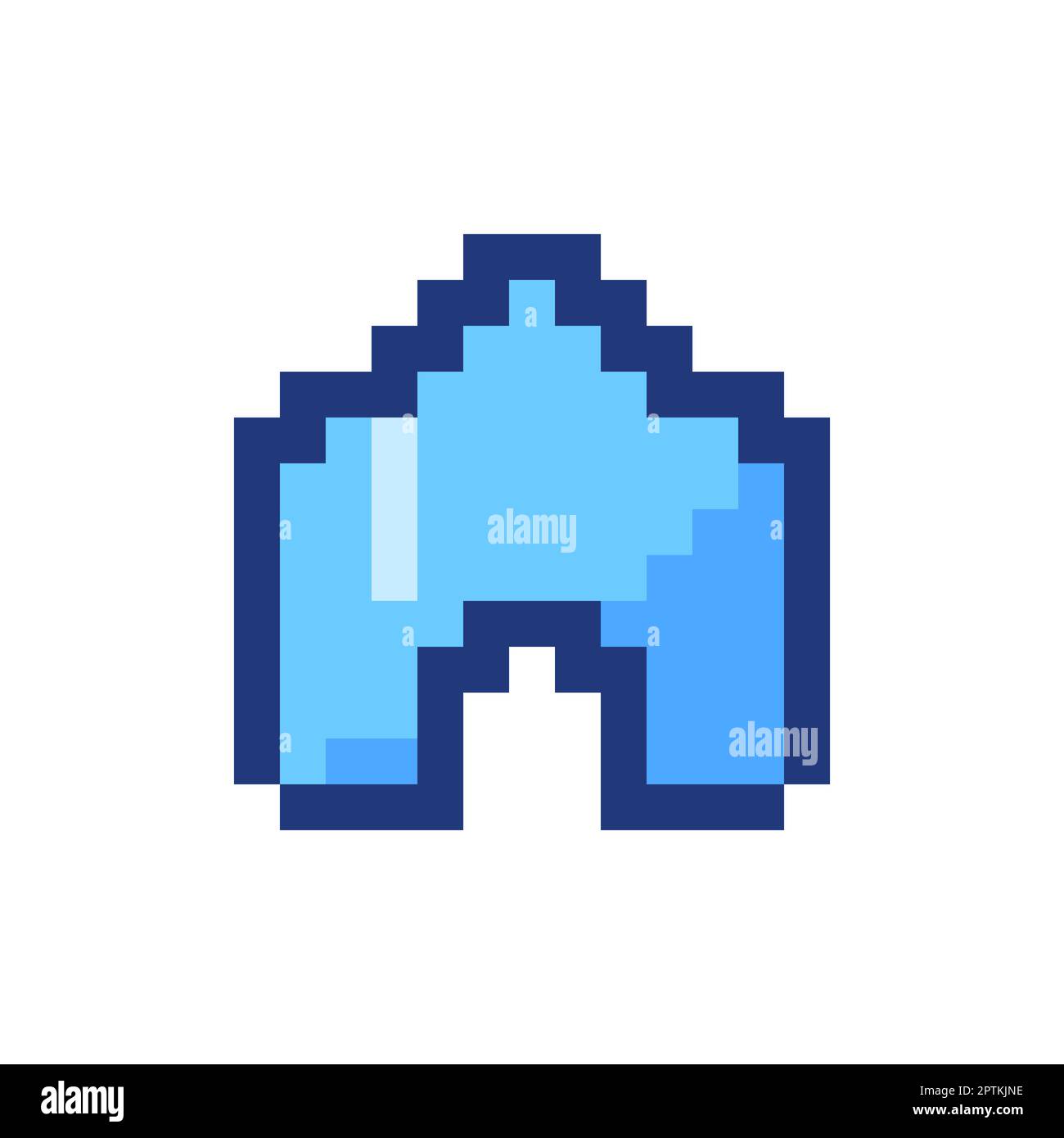 8 bit building Stock Vector Images - Alamy