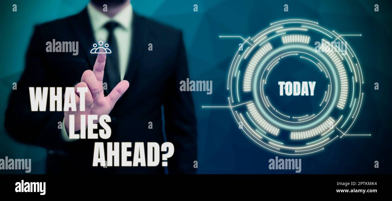 Inspiration showing sign What Lies Ahead, Word for Asking for ...