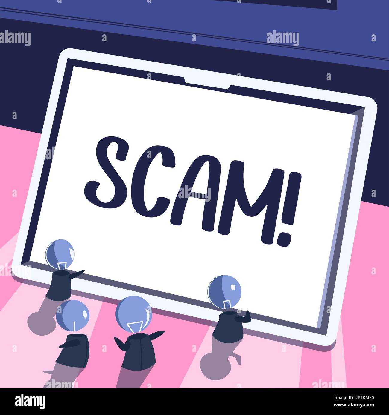 Inspiration showing sign Scam, Word Written on dishonest scheme Fraud ...