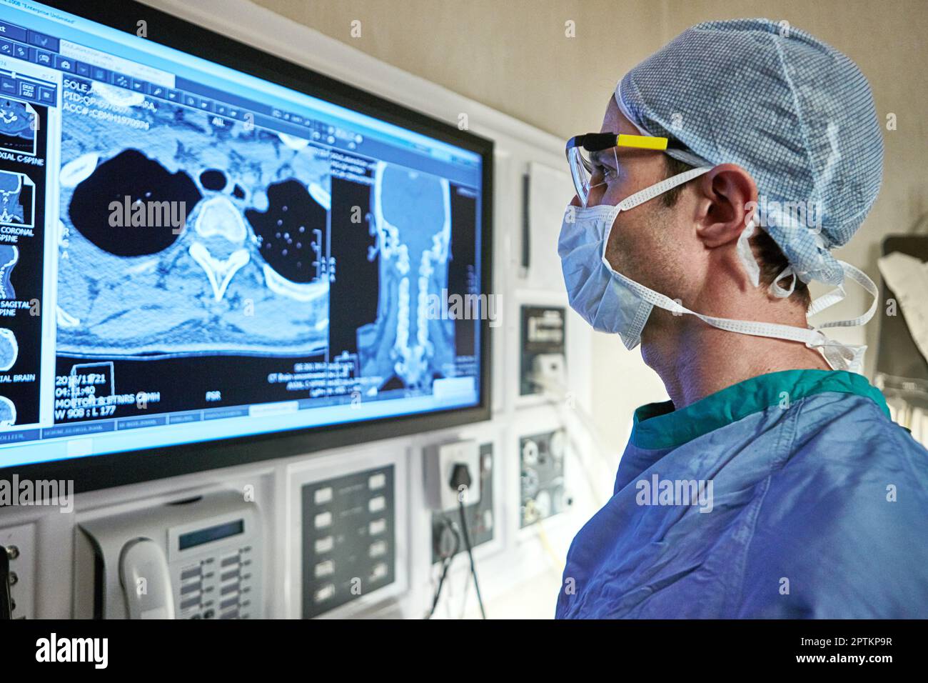 I must be missing something...a surgeon looking at a patients medical ...