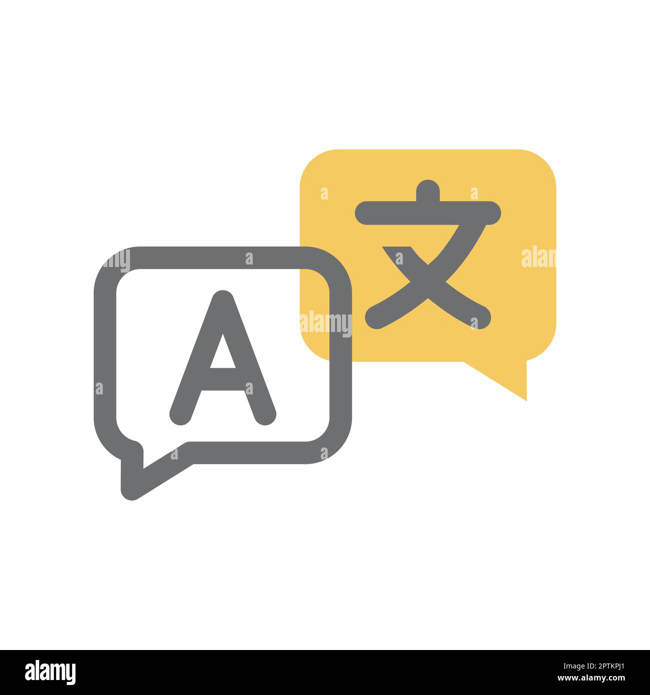 Language translation vector simple icon Stock Vector Image & Art - Alamy