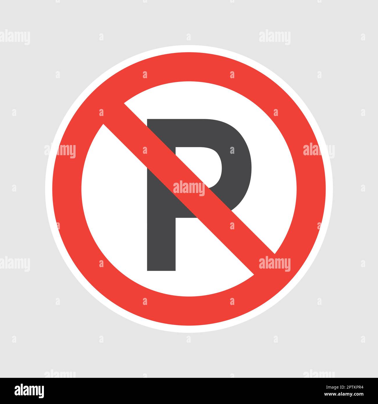 No parking allowed vector sign Stock Vector Image & Art - Alamy