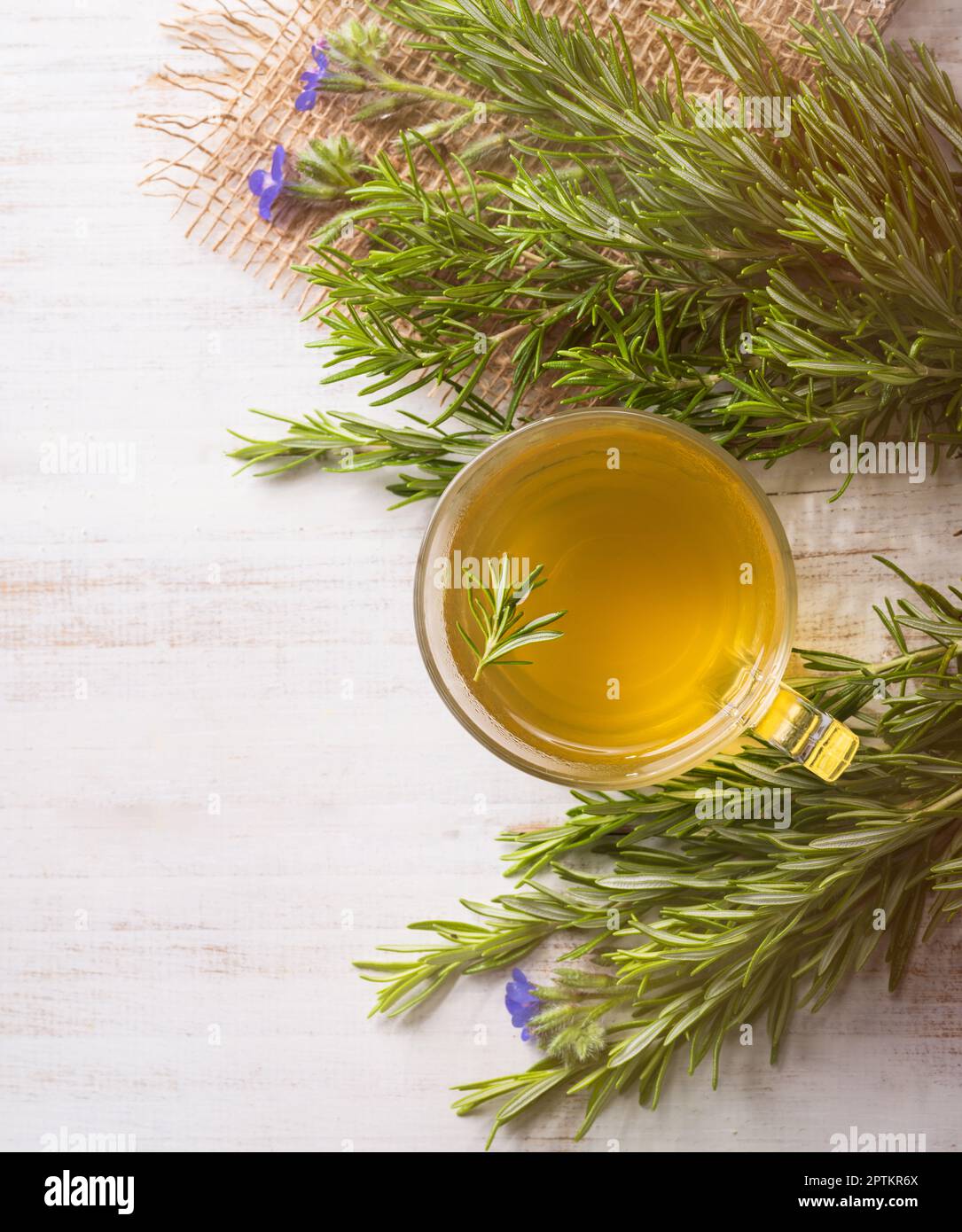 Rosemary drink on white hi-res stock photography and images - Alamy