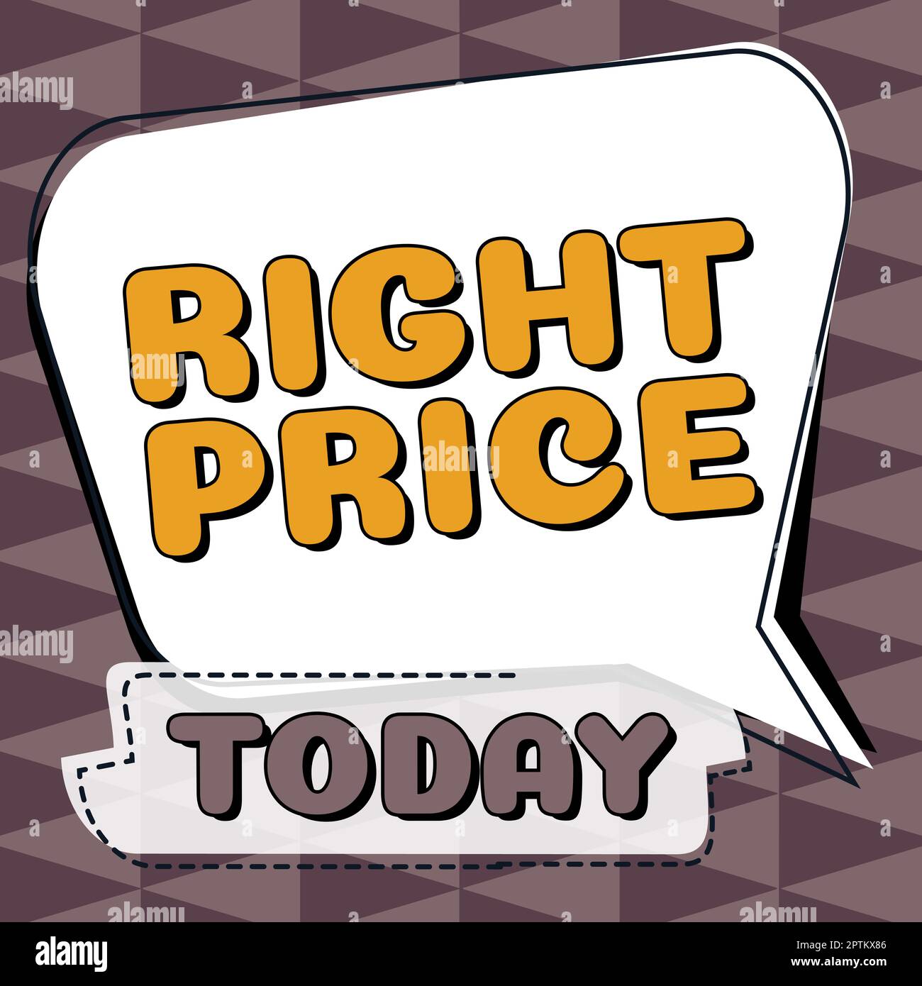 Hand writing sign Right Price, Business idea the amount of money that ...