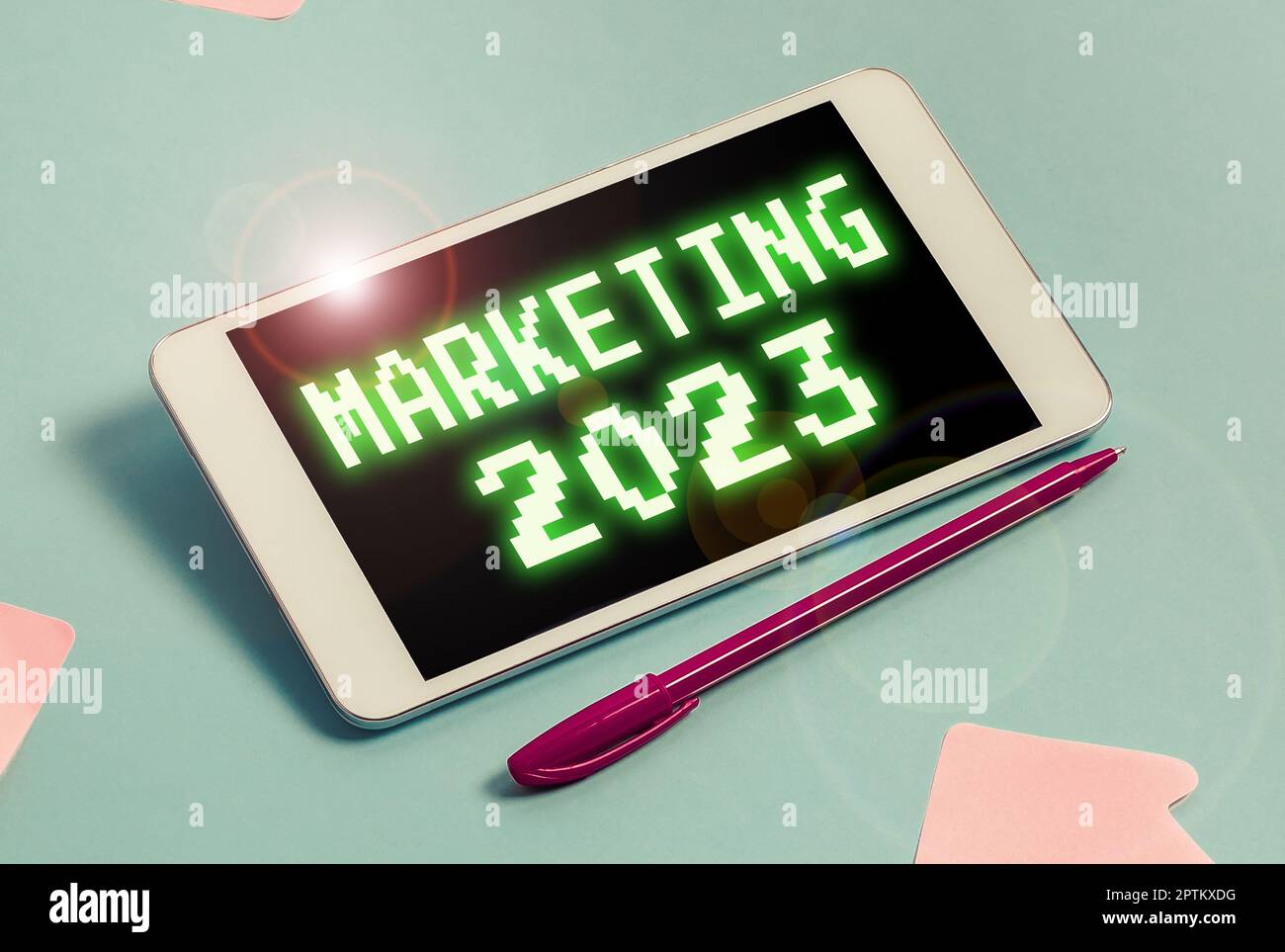 Sign displaying Marketing 2023, Business approach Commercial trends for ...