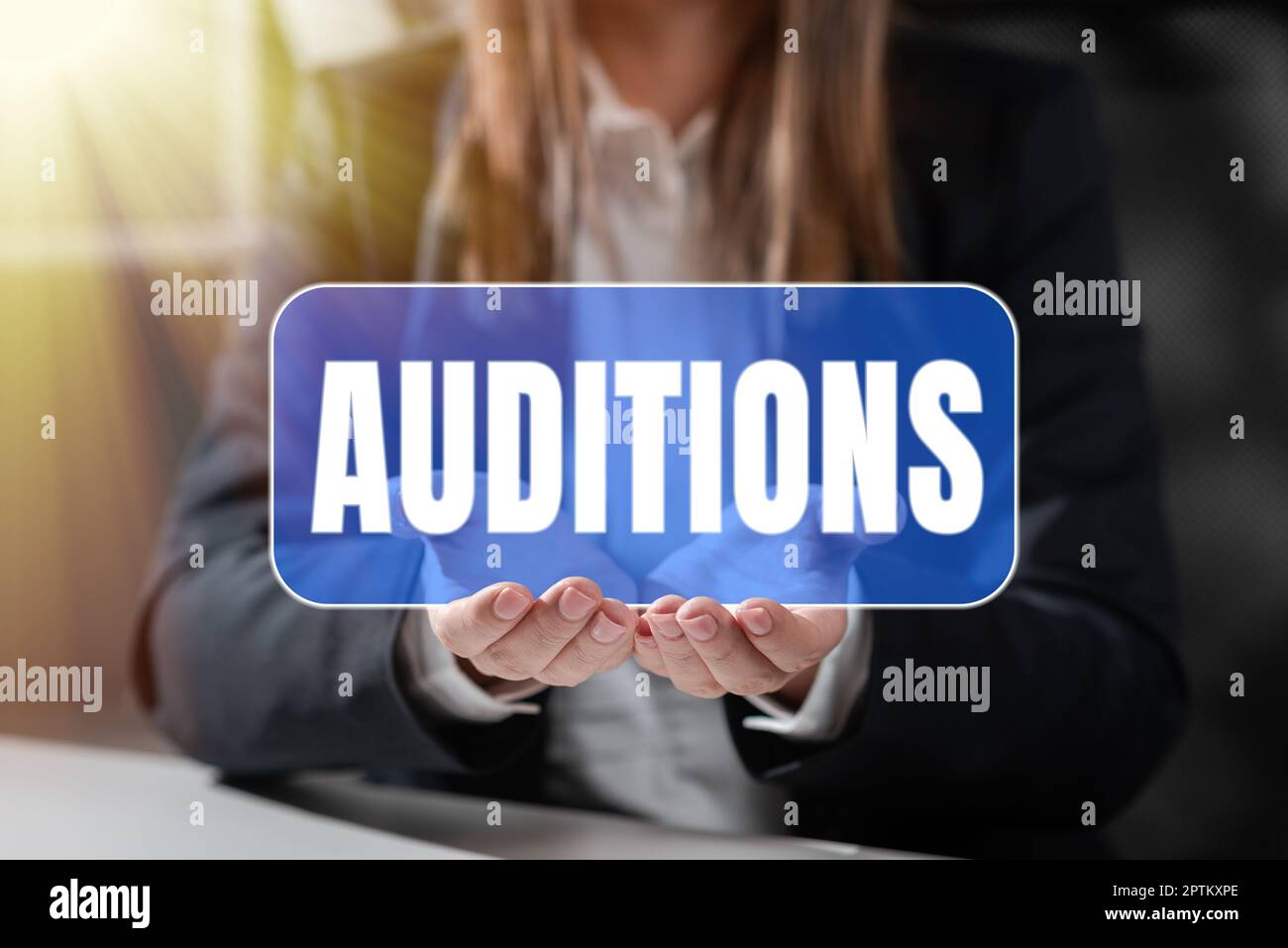 Conceptual display Auditions, Conceptual photo a trial performance to ... Conceptual display Auditions, Conceptual photo a trial performance to ...