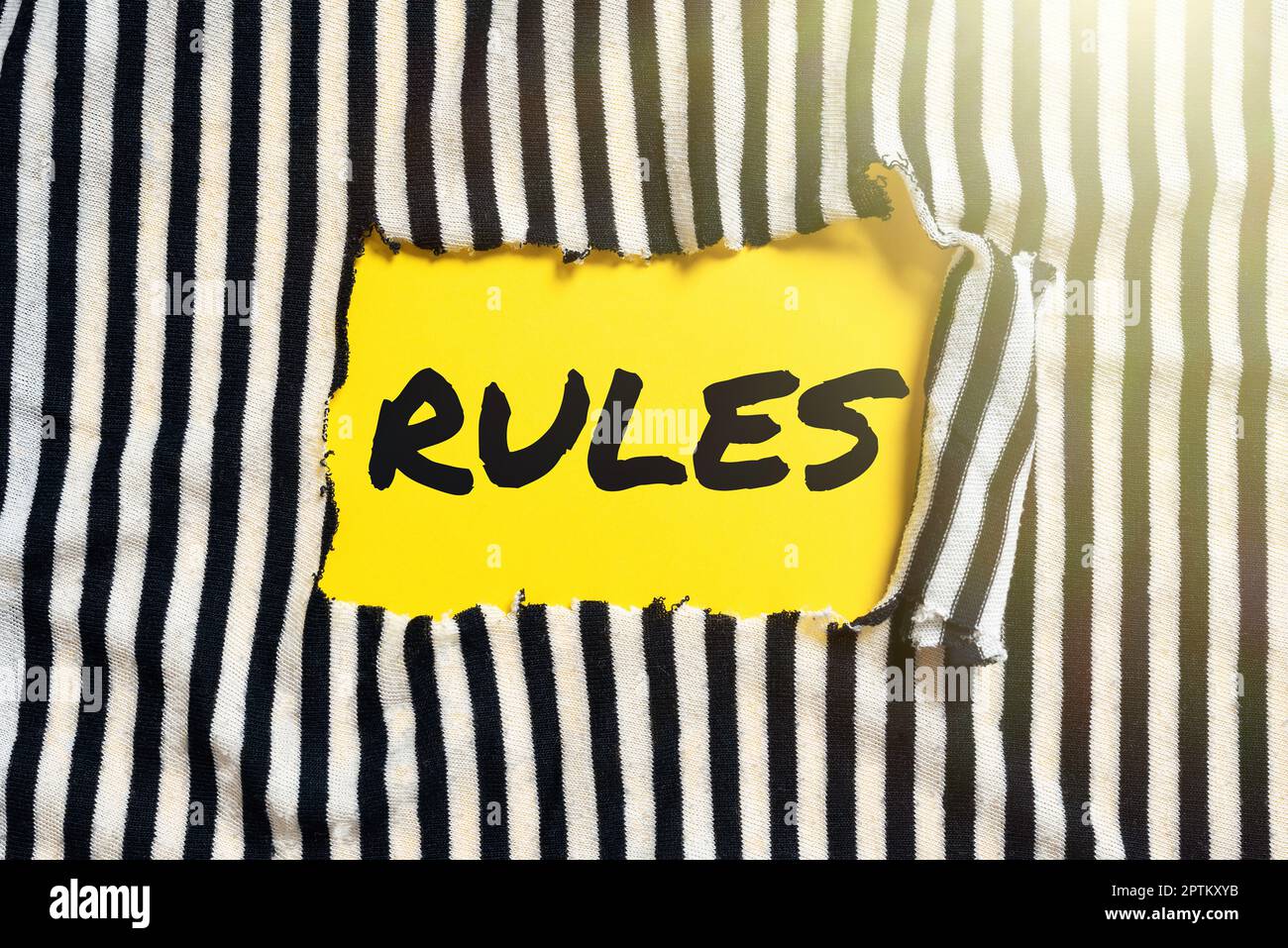 Sign displaying Rules, Internet Concept exercise ultimate power ...