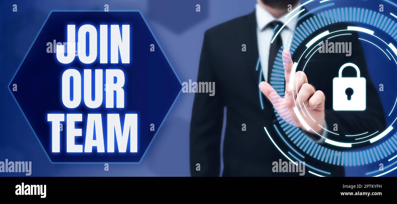 Inspiration showing sign Join Our Team, Business idea Allied Associate ...