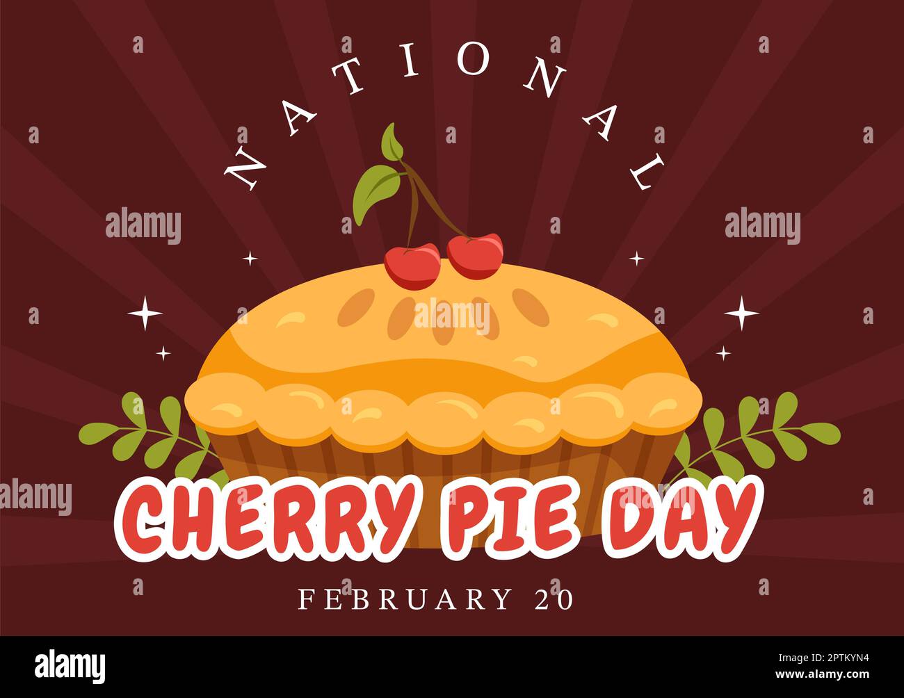 National Cherry Pie Day on February 20 with Food of Pastry Shells and ...