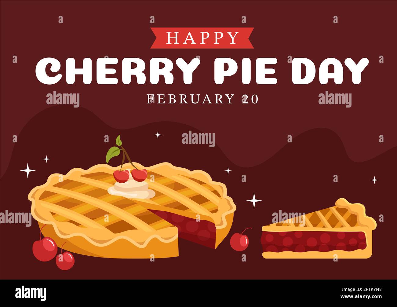 National Cherry Pie Day on February 20 with Food of Pastry Shells and ...