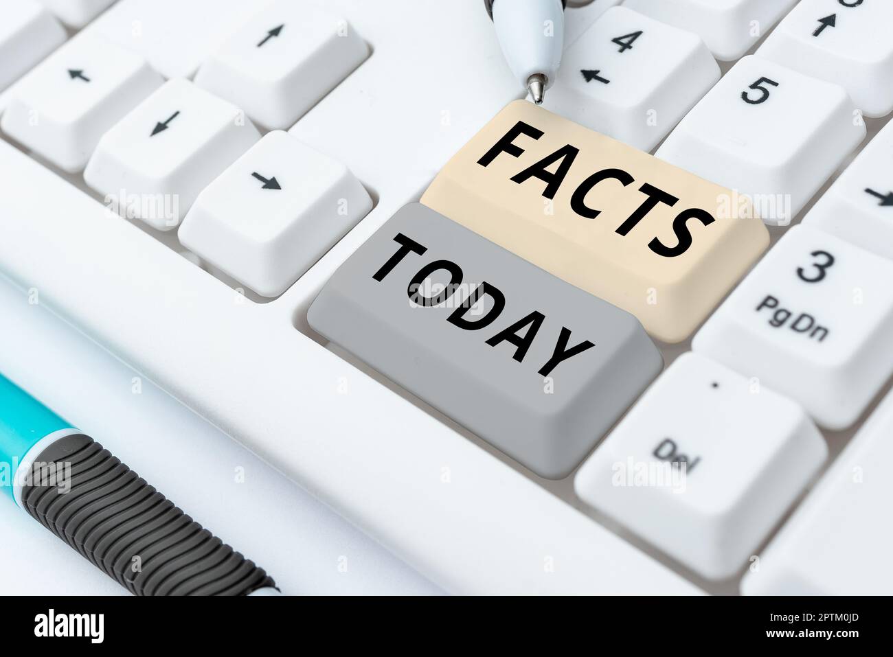 Hand writing sign Facts, Internet Concept information used as evidence ...