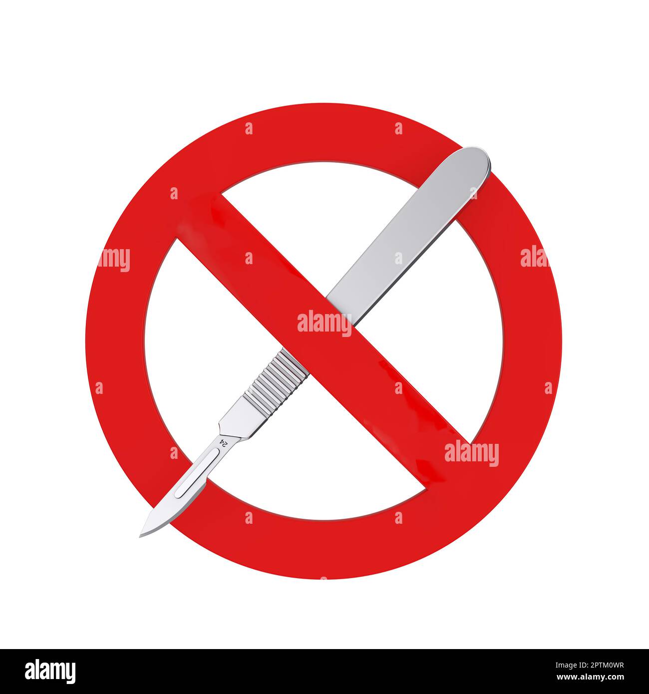 No Knives In Sink Sign