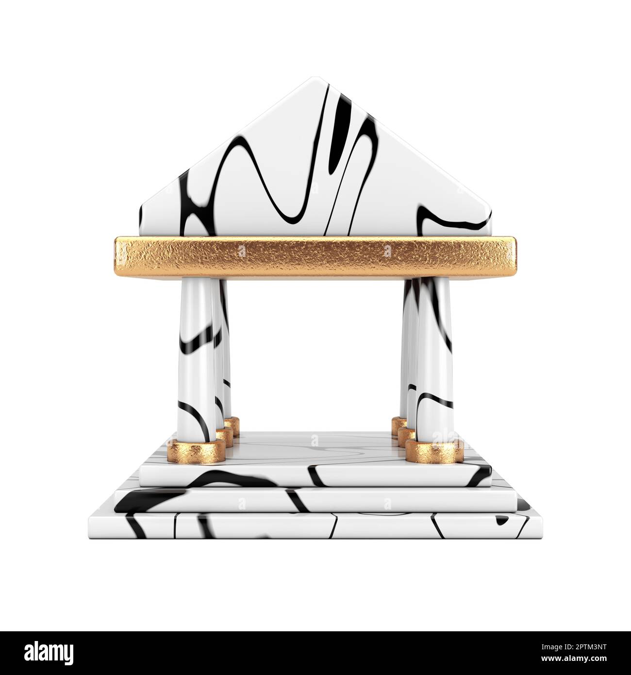 Cartoon Ancient Greece Architecture Law, Bank or Pantheon Columns ...