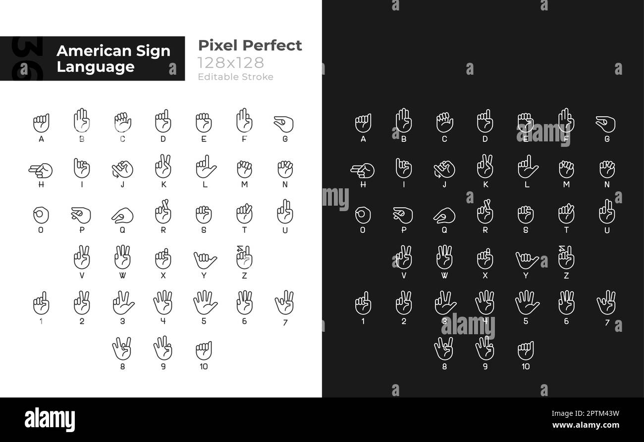 The asl app Stock Vector Images - Alamy