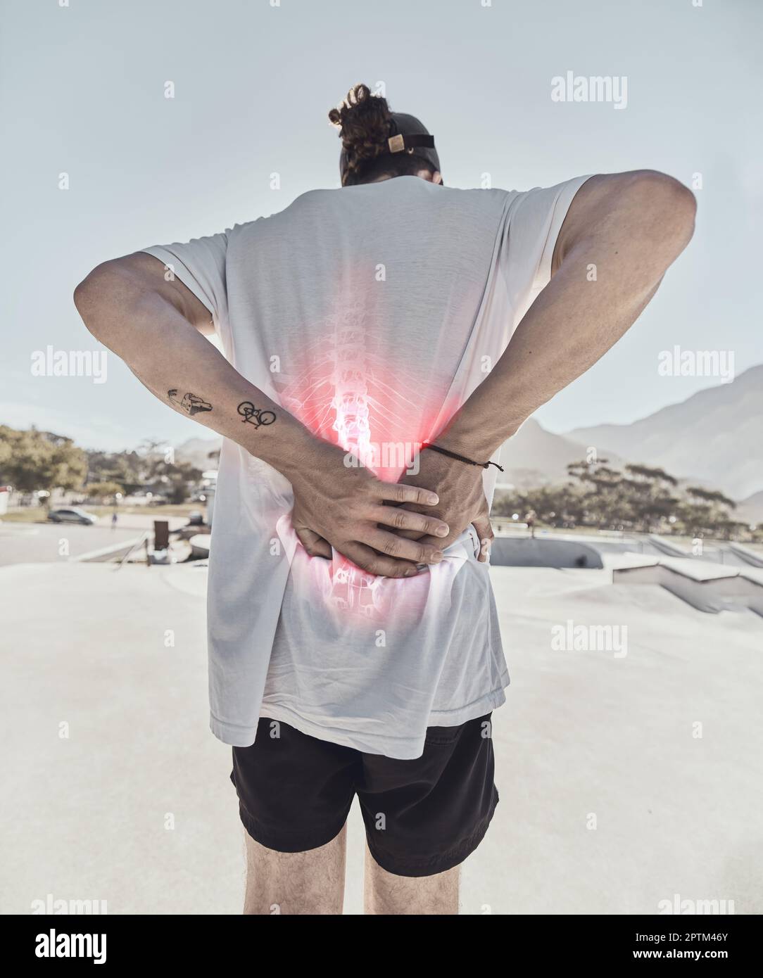 Man muscular back illustration hi-res stock photography and images - Alamy