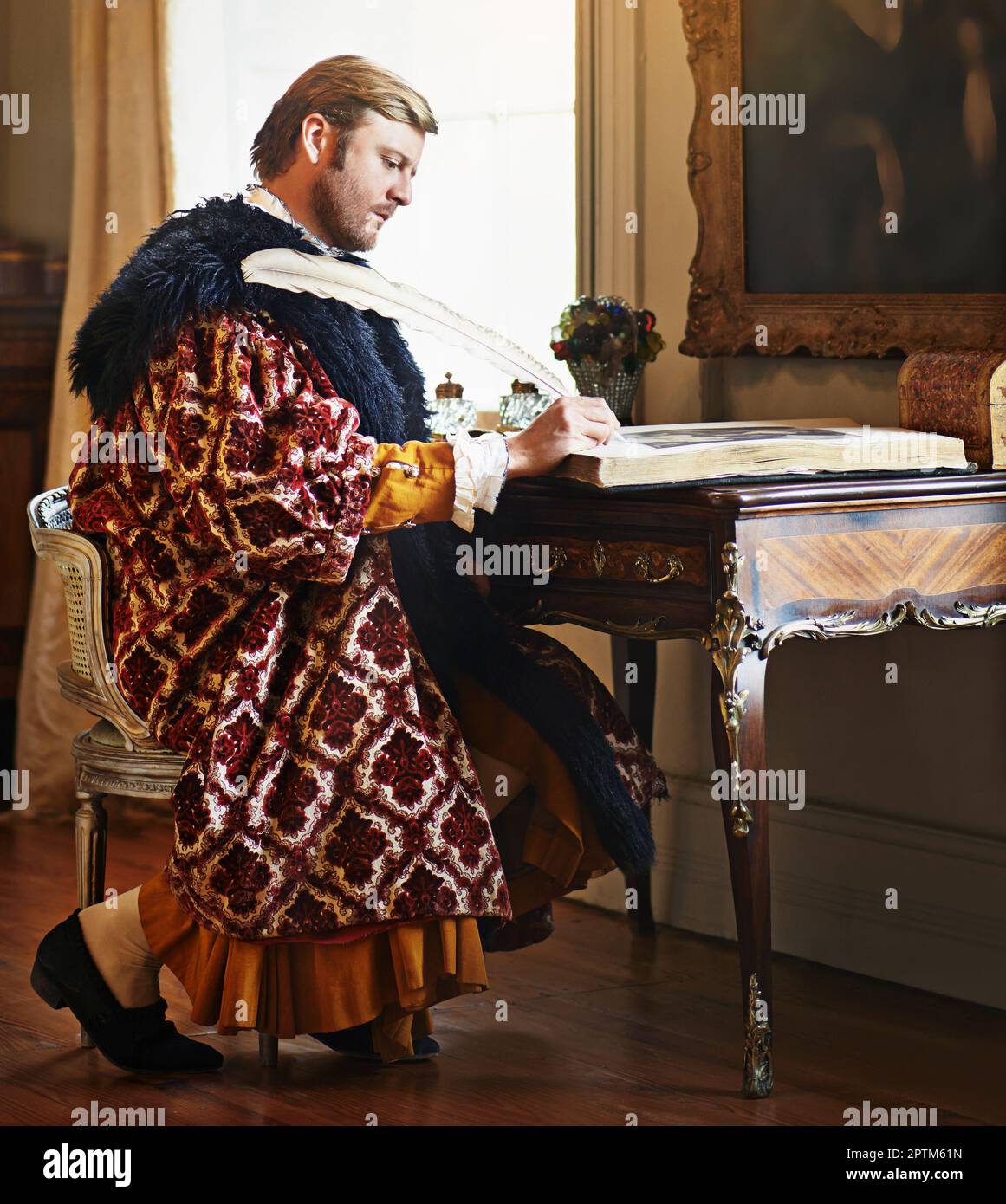 Letter writing 1700s hi-res stock photography and images - Alamy