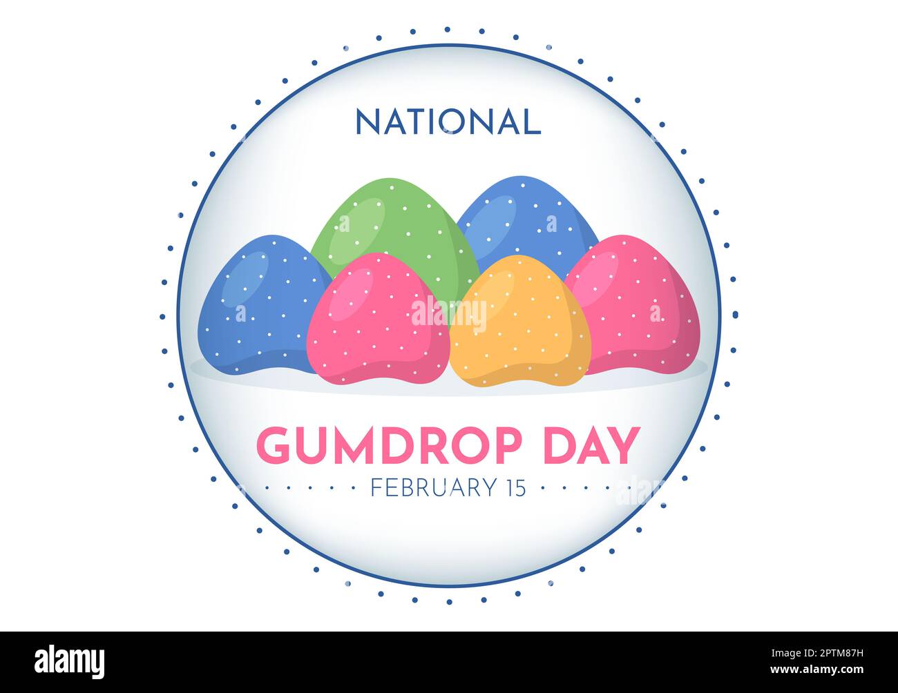 Candy Gumdrop Template