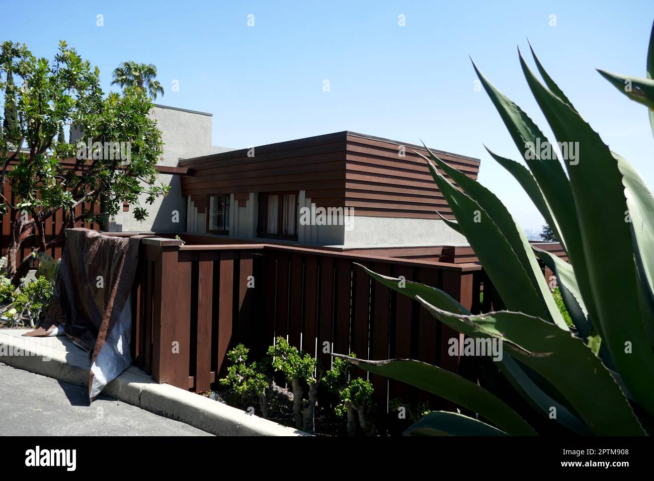 Los Angeles, California, USA 27th April 2023 Lloyd Wright Taggart House ...